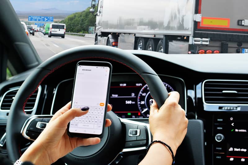 What is Reasonable Suspicion for Texting While Driving? — SEIZURE